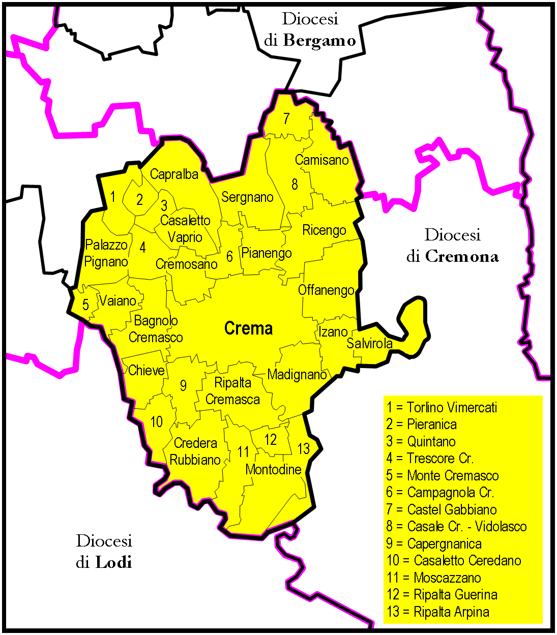 STORIA E TERRITORIO – Diocesi di Crema